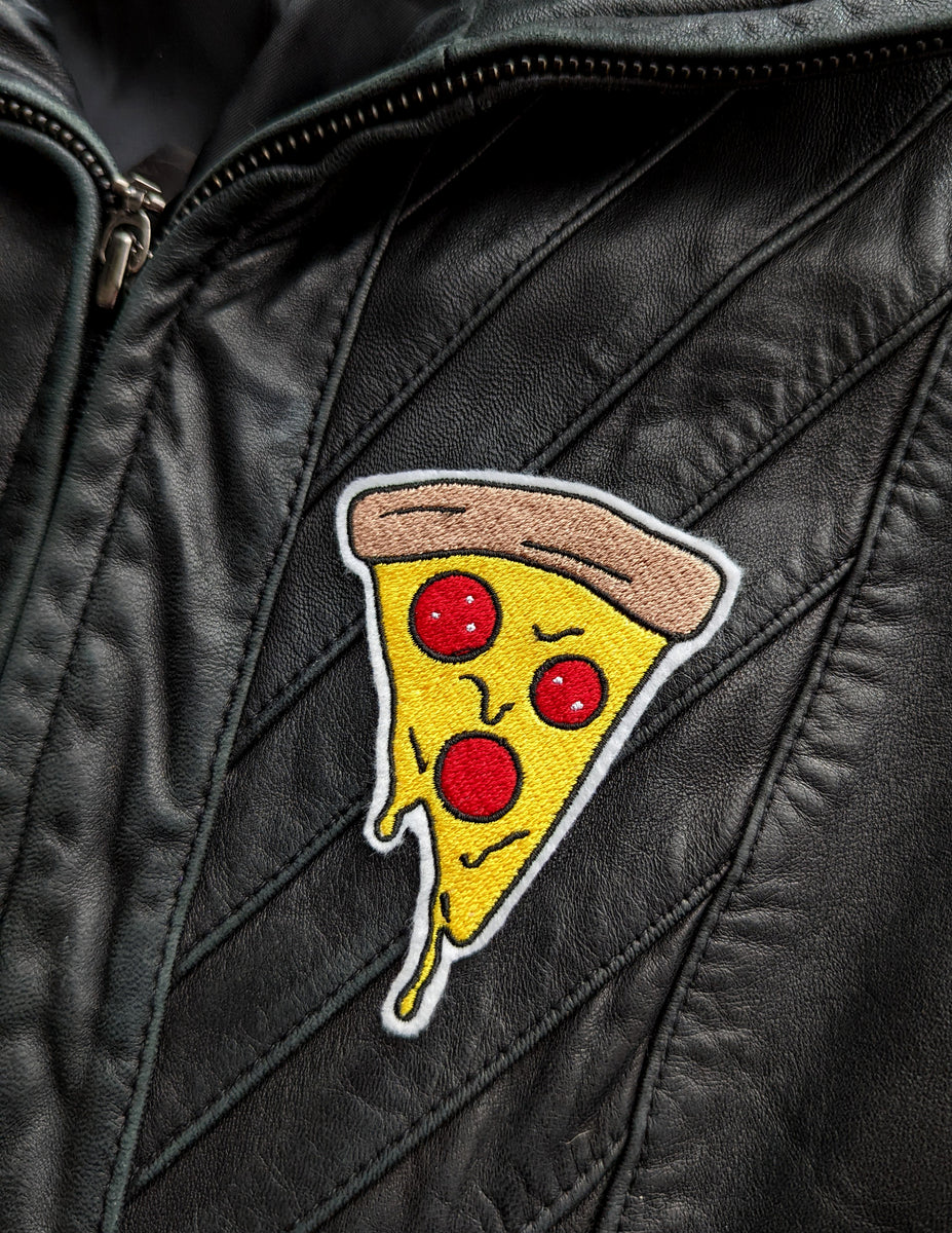 Pepperoni Pizza Iron On Embroidered Patch – Project Pinup