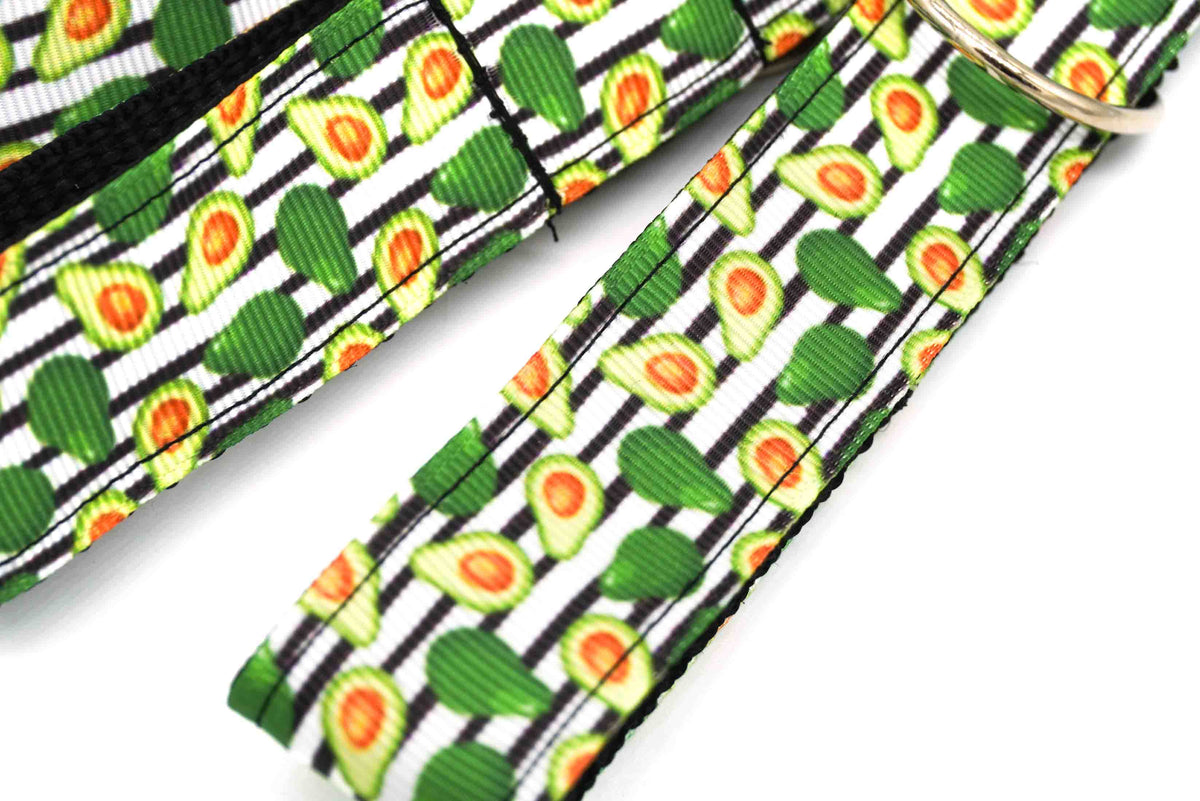 Avocado Striped Black Adjustable Roller Skate Leash – Project Pinup